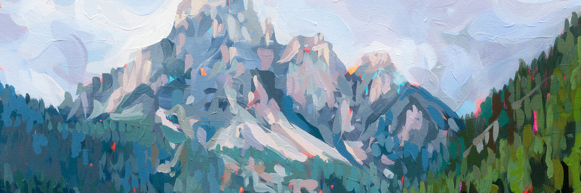 Paintings of the Italian Dolomites